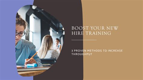 3 Ways To Increasing Training Throughput In New Hire Classes