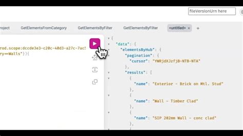 Aec Data Model Api Querying Elements From Multiple Projects Youtube