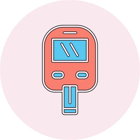 Glucometer Vecto Icon 38170679 Vector Art At Vecteezy