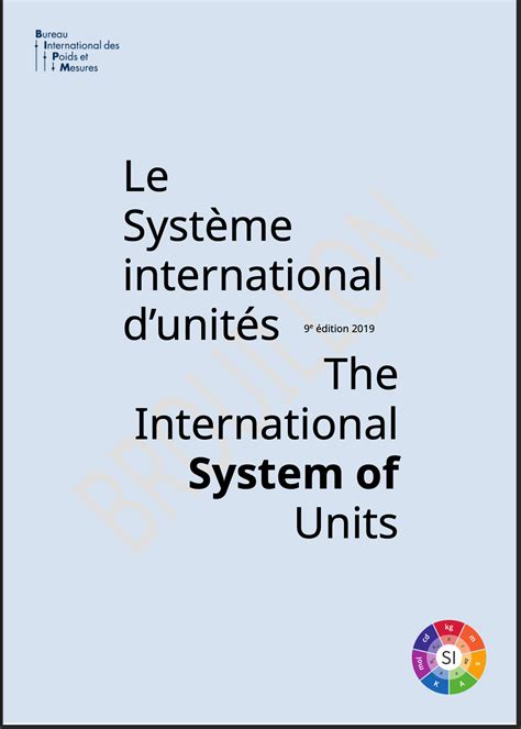 Pdf Wrong Fonts Used When Generated On Gha · Issue 188 · Metanormabipm Si Brochure · Github