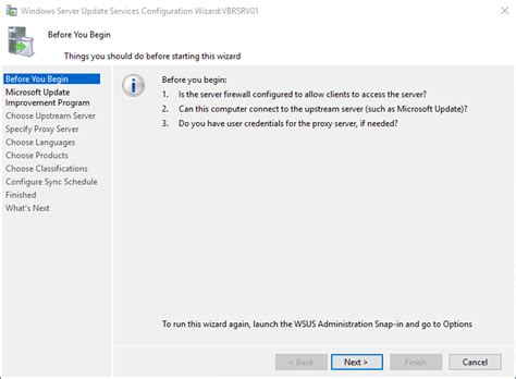 Install And Configure Windows Server 2016 Wsus Virtualization Howto