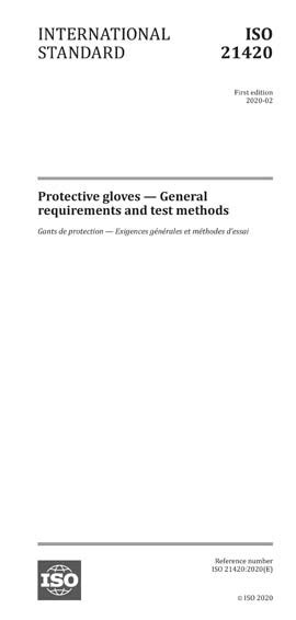 ISO Protective Gloves General Requirements And Test Methods