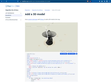occlusion issue with threejs · issue 755 · maplibre maplibre gl js