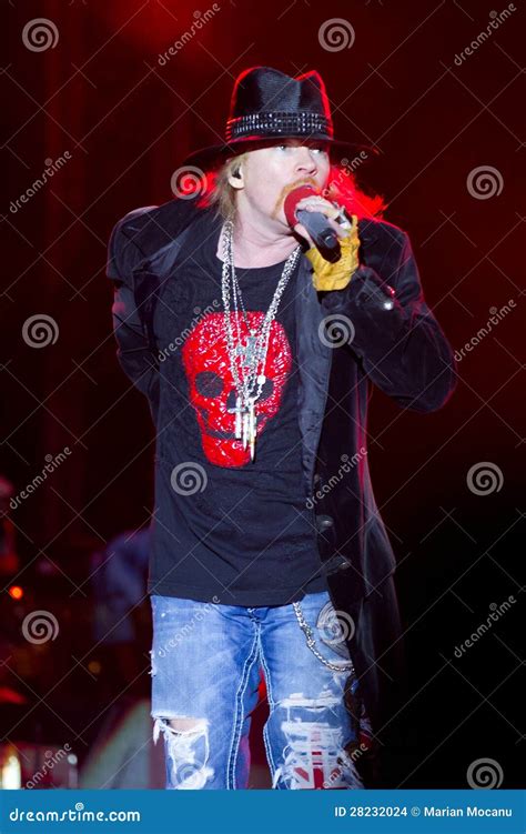 Axl Rose Editorial Stock Image Image Of Microphone Star 28232024