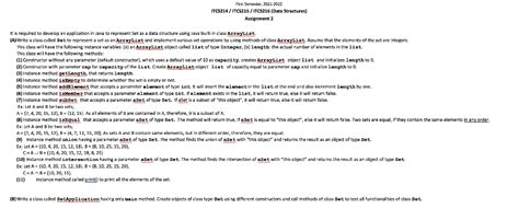 Solved First Semester 2021 2022 Itcs 214 Itcs215