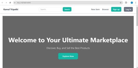 Kamal Tripathi On Linkedin Django Backenddevelopment Marketplaceapp Webdevelopment