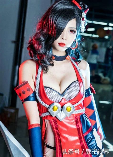 魅影 王者榮耀阿軻cosplay妖嬈魅惑 每日頭條
