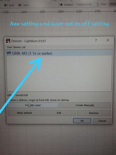 My Grbl Machine Setting Changed LightBurn Hardware Compatibility LightBurn Software Forum