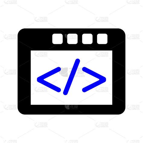 代码优化矢量图标编程图标