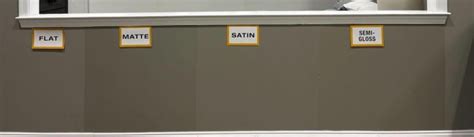 Satin Vs Matte Vs Gloss Guide For Selecting A Paint Finish