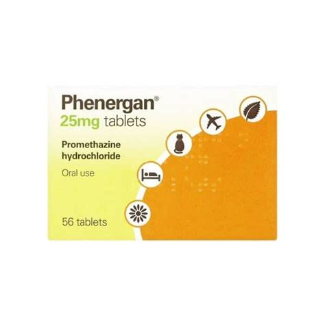 Phenergan Tablets 10mg 25mg Pharma Aesthetics