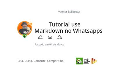 Tutorial Use Markdown No Whatsapps