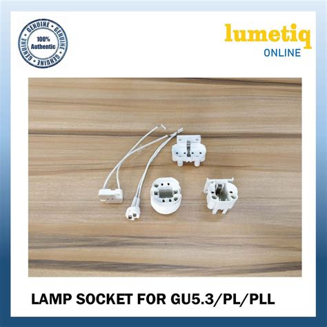 Halogenpinlight Socket For Use With Gu532 Pin4 Pin Shopee Philippines