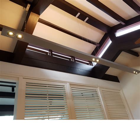 Pair Of Led Rectangular Hanging Lights Furniture And Home Living