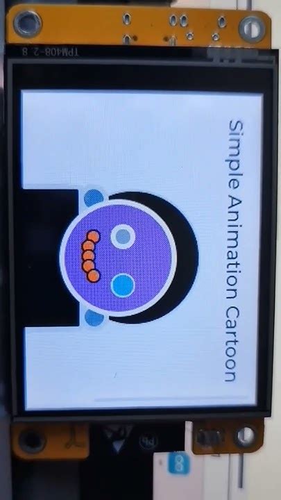 Lvgl Esp32 2432s028r Animation To Create Moving Cartoontutorial Link