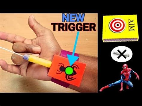 How To Make The Amazing Spiderman Web Shooter Easy Simple Diy The Amazing Spider Web Shooter