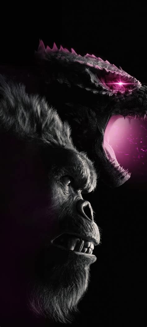 Godzilla X Kong The New Empire Wallpaper 4k Amoled 5k 8k