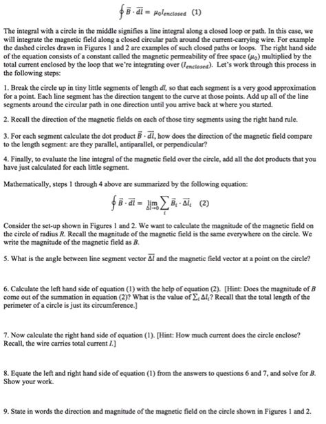 The Integral With A Circle In The Middle Signifies A