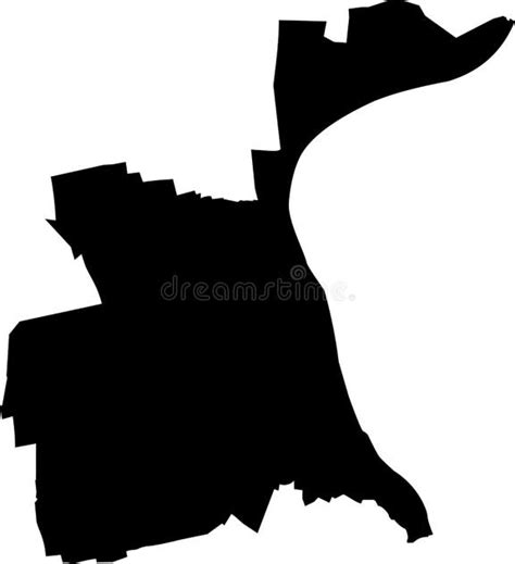 Black Map Of Worms Germany Stock Vector Illustration Of Direction