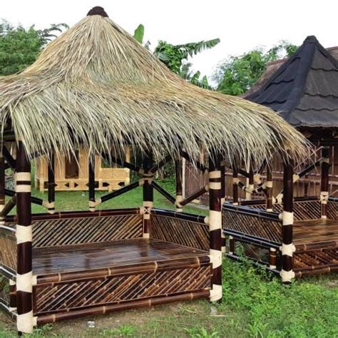 Gazebo Bambu Sederhana Keunikan Desain Dari Kubu Alang Alang 62853 3749 6686 By Creative