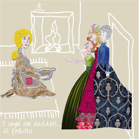 Cenerentola Matrigna E Sorellastreart Print Fairy Tail Etsy