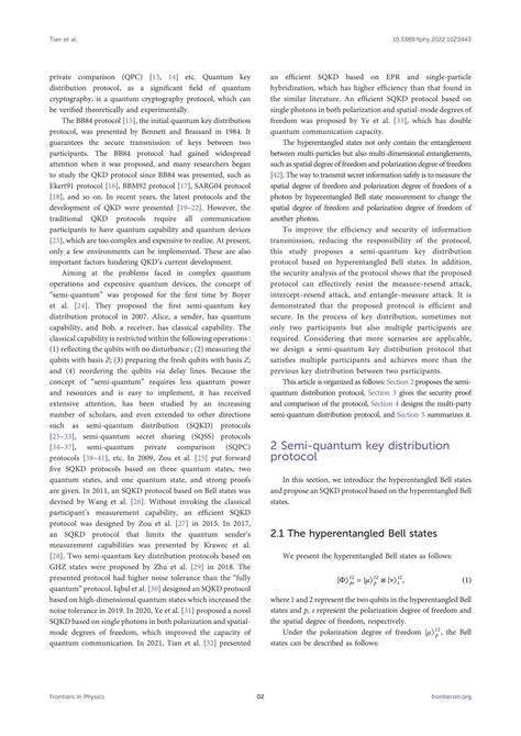 Solution Multi Party Semi Quantum Key Distribution Protocol Based On Hyperentangled Bell States