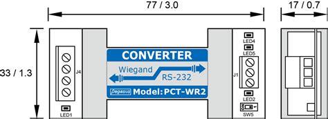 Wiegand To RS Converter Bidirectional Transmission Alibaba Com