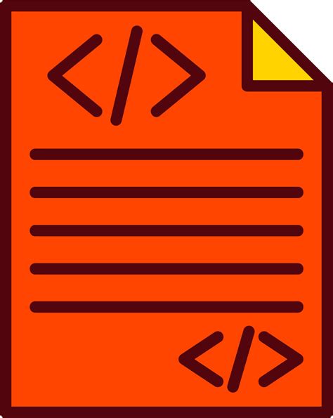 Html Vector Icon 15799014 Vector Art At Vecteezy