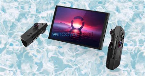 This Is Evidently The Lenovo Legion Go Handheld Gaming Device Rev