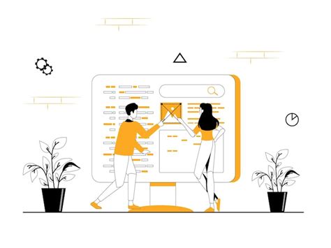 Premium Vector Computer Programming Camp Abstract Concept Illustration