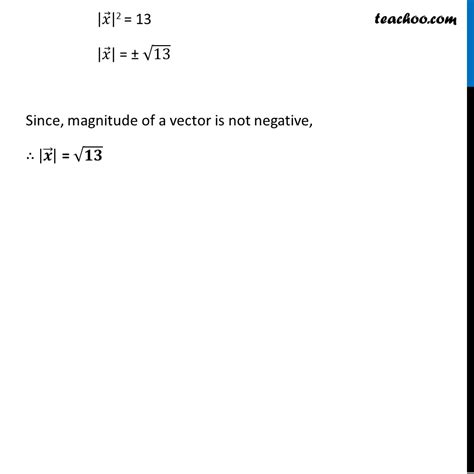 Ex Find X If For A Unit Vector A X A X A