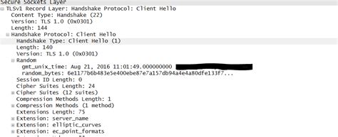 c is it possible to set clienthello random number from outside