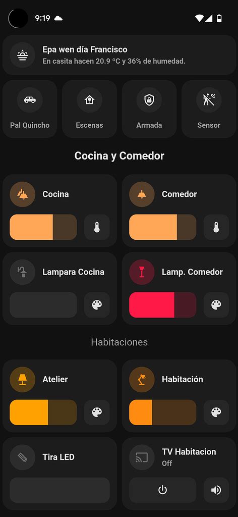 Finally Simple And Elegant Dashboard Mobile Oriented Share Your Projects Home Assistant