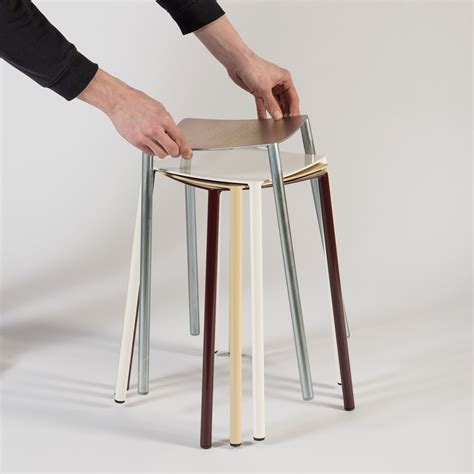 Ebba Architects Layers Recycled Paper To Form Flat Pack Plod Stool