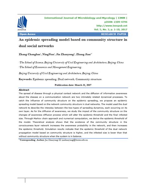 An Epidemic Spreading Model Based On Community Structure In Dual Social