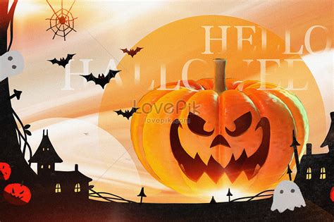 예술적 개념 할로윈 배경 배경 사진 및 창의적인 일러스트 무료 다운로드 Lovepik