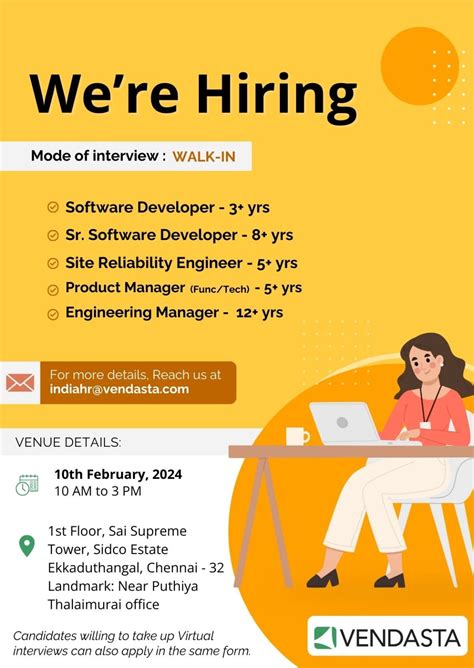 Ishwarya Jaganathan On Linkedin Myvendasta Chennaijobs