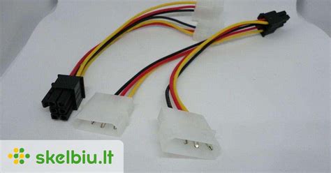 Adapteris Molex Pci E Skelbiu Lt