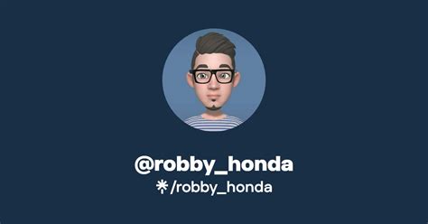 Robby Honda Linktree