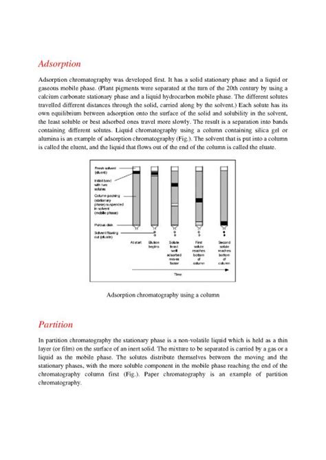 Chromatography And Distillation