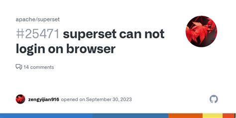 Superset Can Not Login On Browser Issue 25471 Apache Superset GitHub