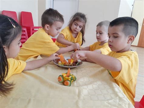 Детска градина Коледарче гр Бургас Седмица на здравословното хранене