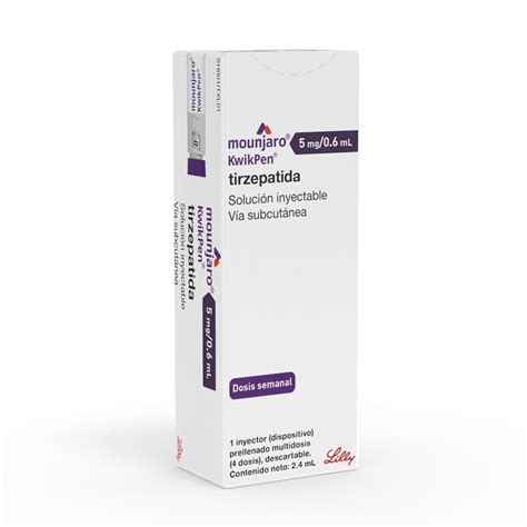 Mounjaro Tirzepatida Kwikpen 5 Mg06 Ml Solución Inyectable Cruz Verde