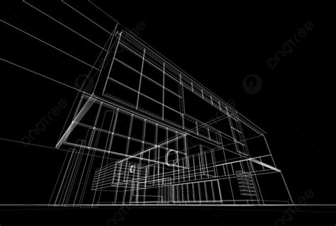 건물 청사진 3d 렌더링 검정색 배경 디자인 및 3d 렌더링 모델에 건물 청사진 내 자신의 건물 청사진 3d 렌더링 벡터 및