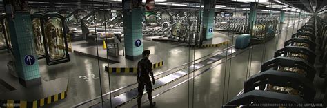 Ghost In The Shell Concept Art By Jonathan Bach Concept Art World