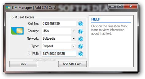SIM Manager Download Free Windows Softpedia