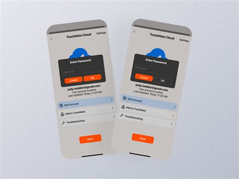 Cloud Password Mobile App Ui By Ui Ants On Dribbble