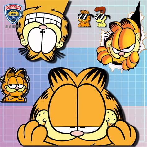 加菲猫卡通图画动画 简单 看电视 大山谷图库