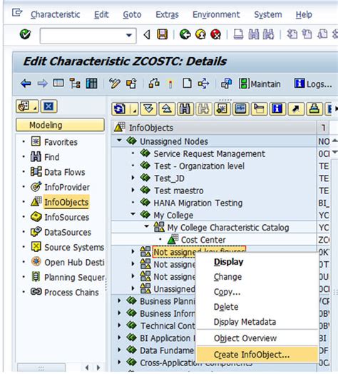 How To Create Infoobjects With Key Figures Erp Qanda