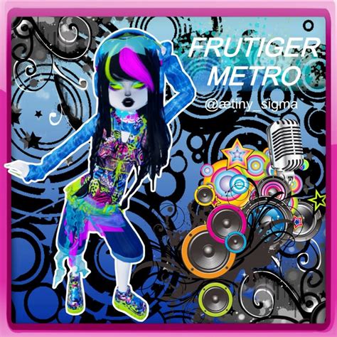 Frutiger Metro In Dti🎶🌈🔊 In 2025 Metro Dress Graphic Graphic Design